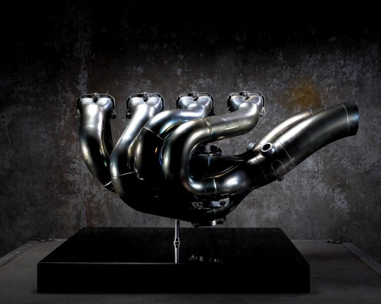 The Noise - Formula 1 Exhaust Sculptures by Mike O’Connor