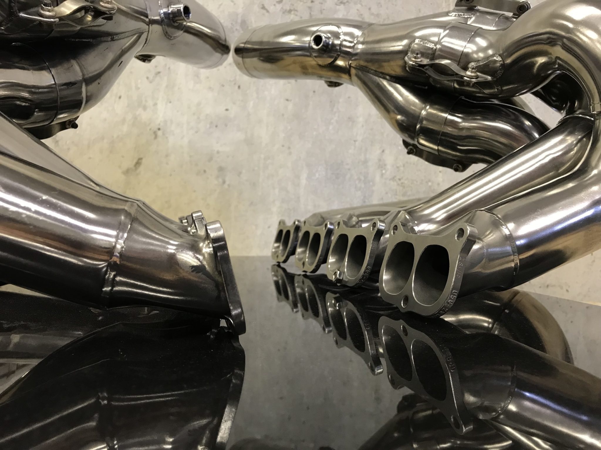 The Noise - Formula 1 Exhaust Sculptures by Mike O’Connor