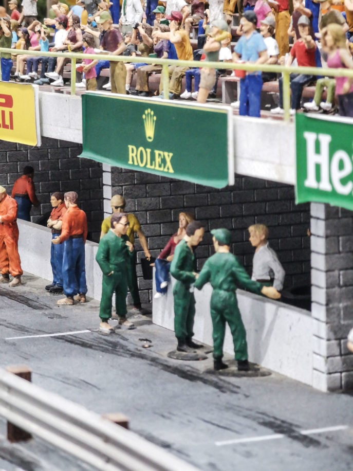 16 Feet Long + 7 Feet Wide - A 1:32 Scale Formula 1 Slot Car Racetrack