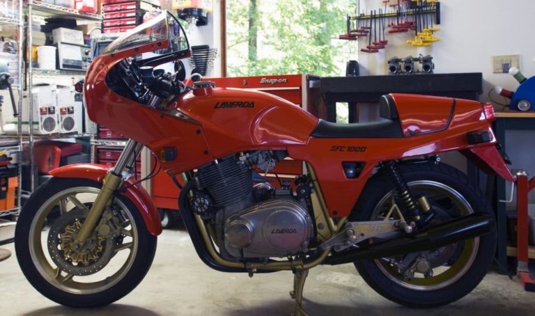 Still In Its Original Factory Crate: A Rare 1986 Laverda SFC 1000