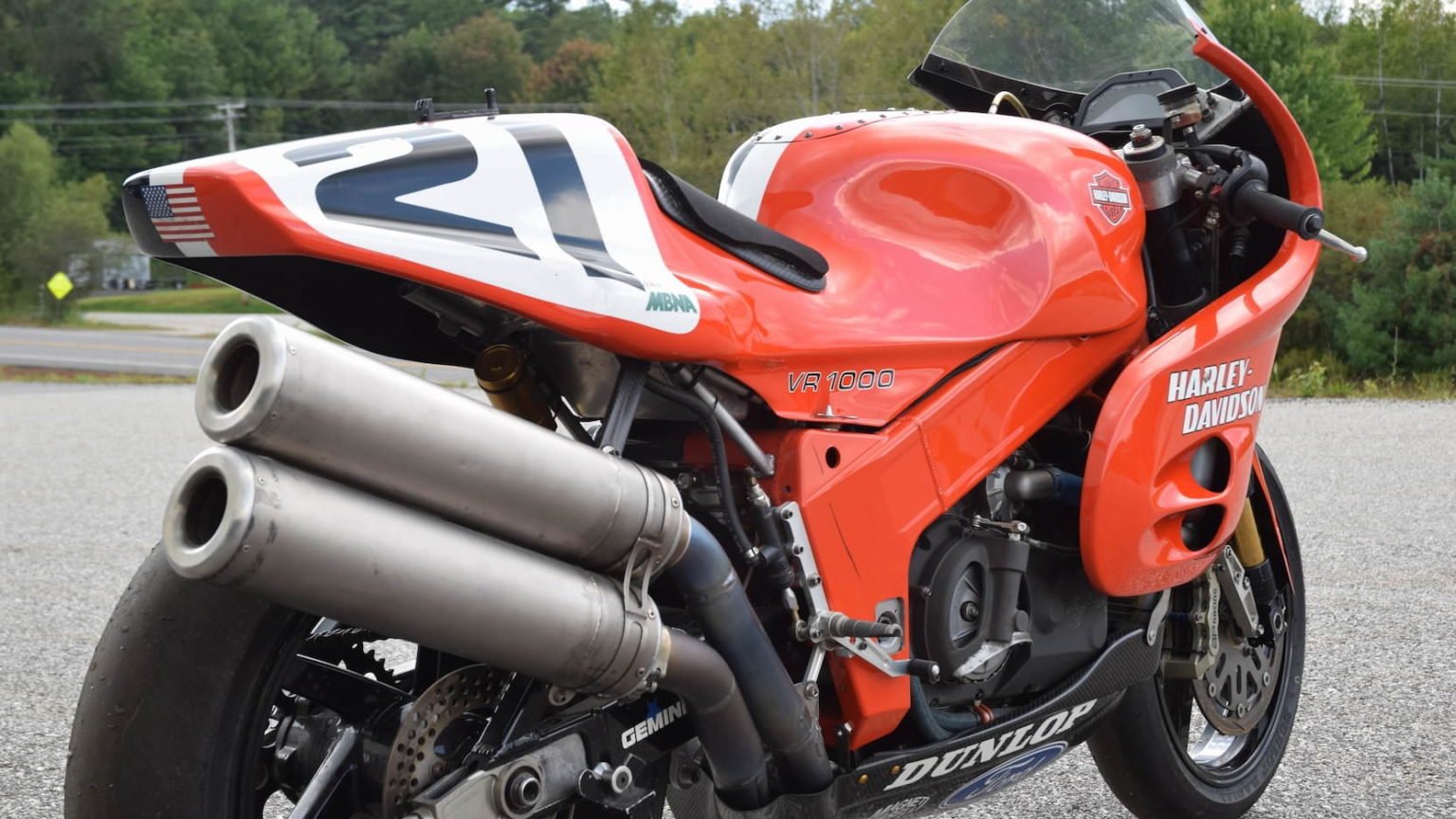 The Rare Harley-Davidson VR1000 - A 135HP Quad Cam Milwaukee Superbike ...