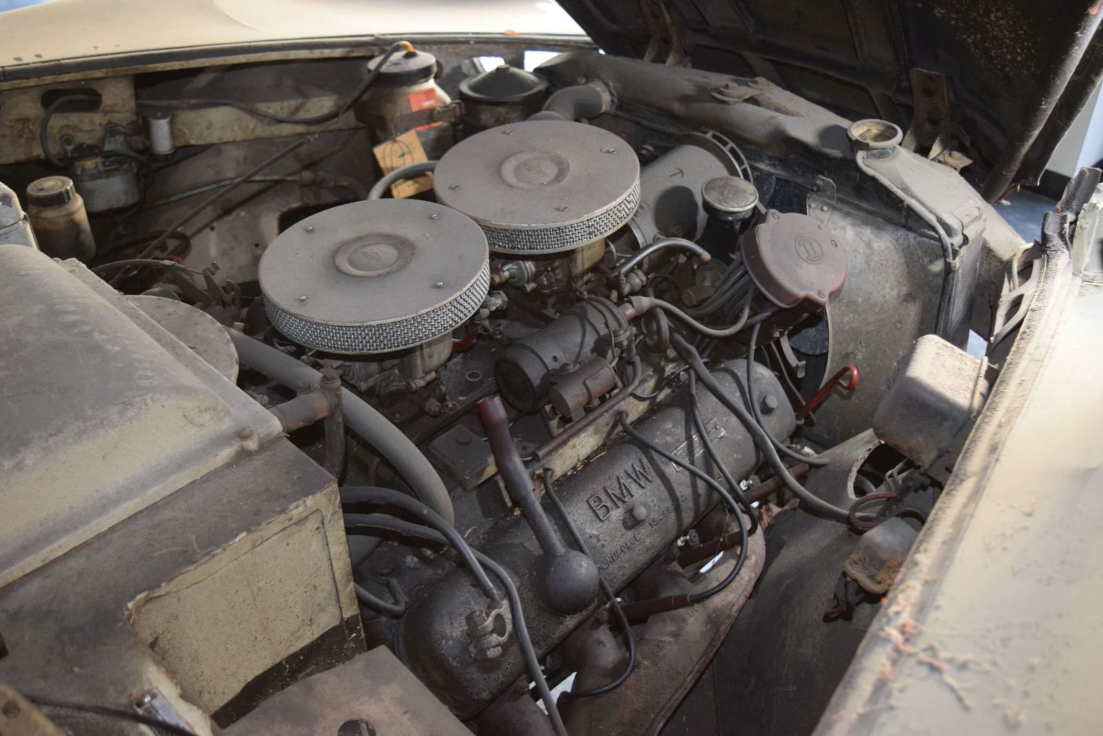 Project Car: A Rare, Crashed BMW 503 That's Been Stored For 44 Years