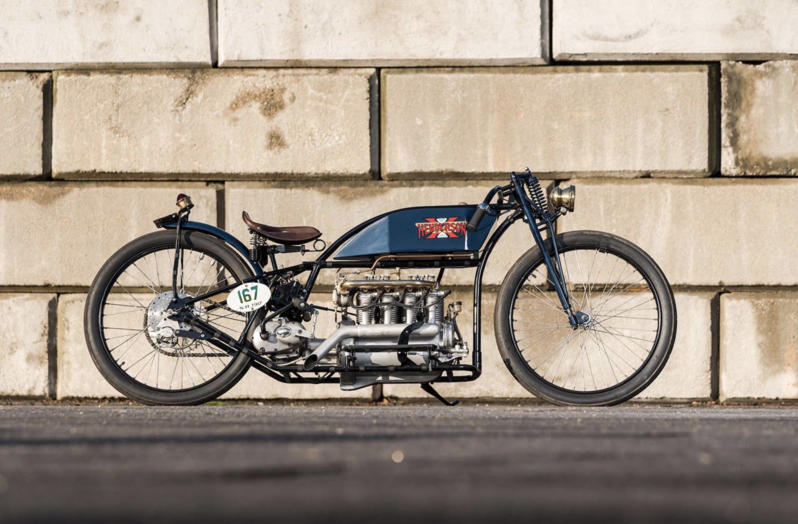 The Only One In The World: A 1917 Henderson Board Track Racer