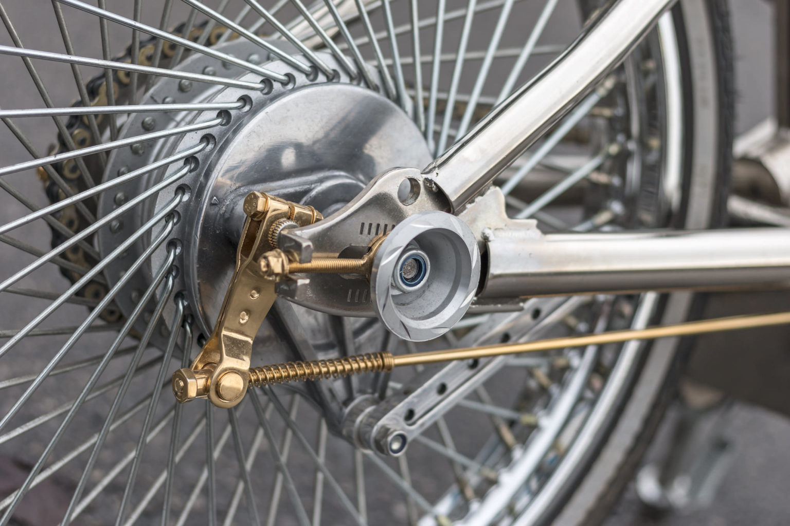 A Motorized 1983 Mongoose Californian BMX Bike by Sub Kulture Cycles