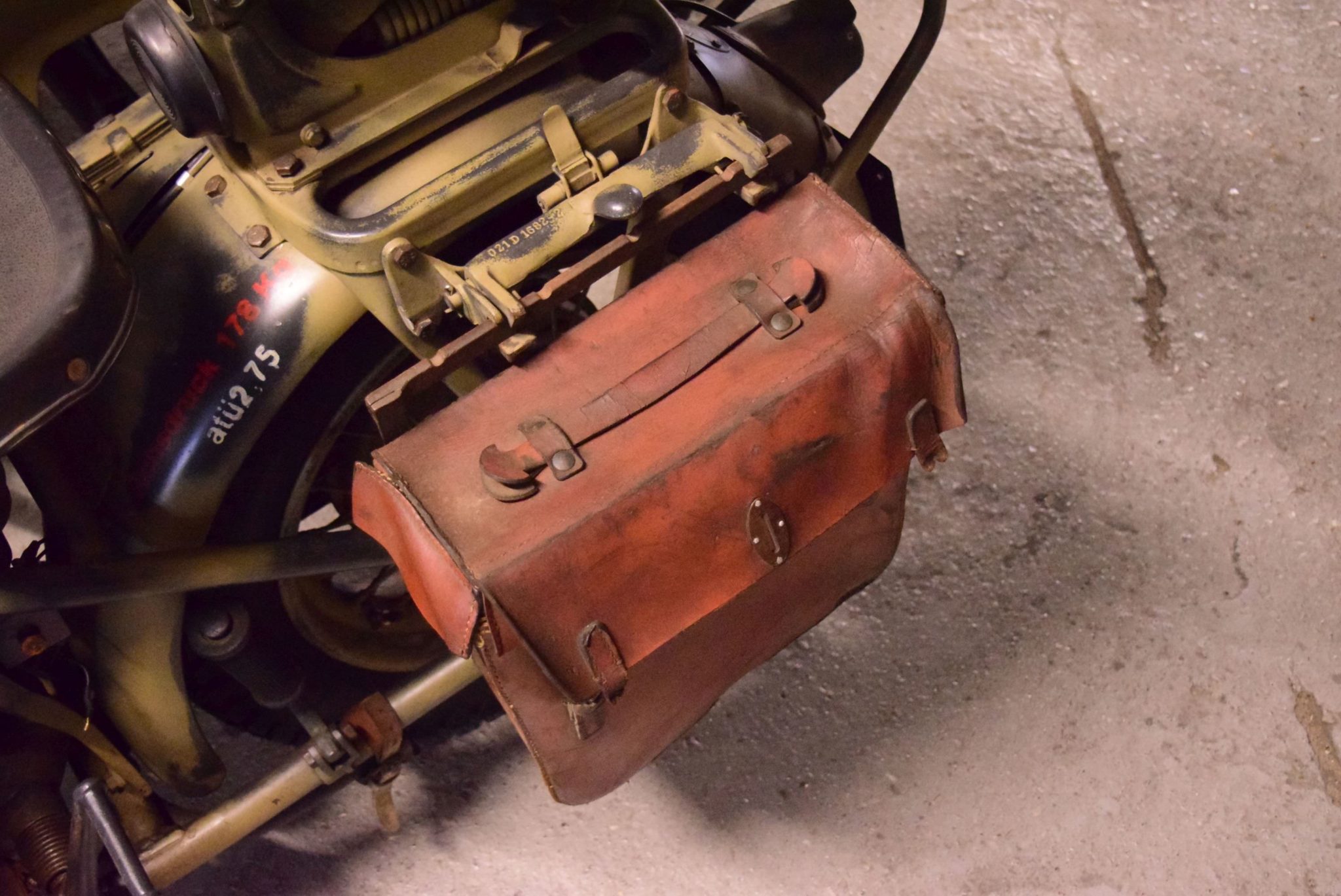 An Original WW2-Era 1943 BMW R75 With Sidecar