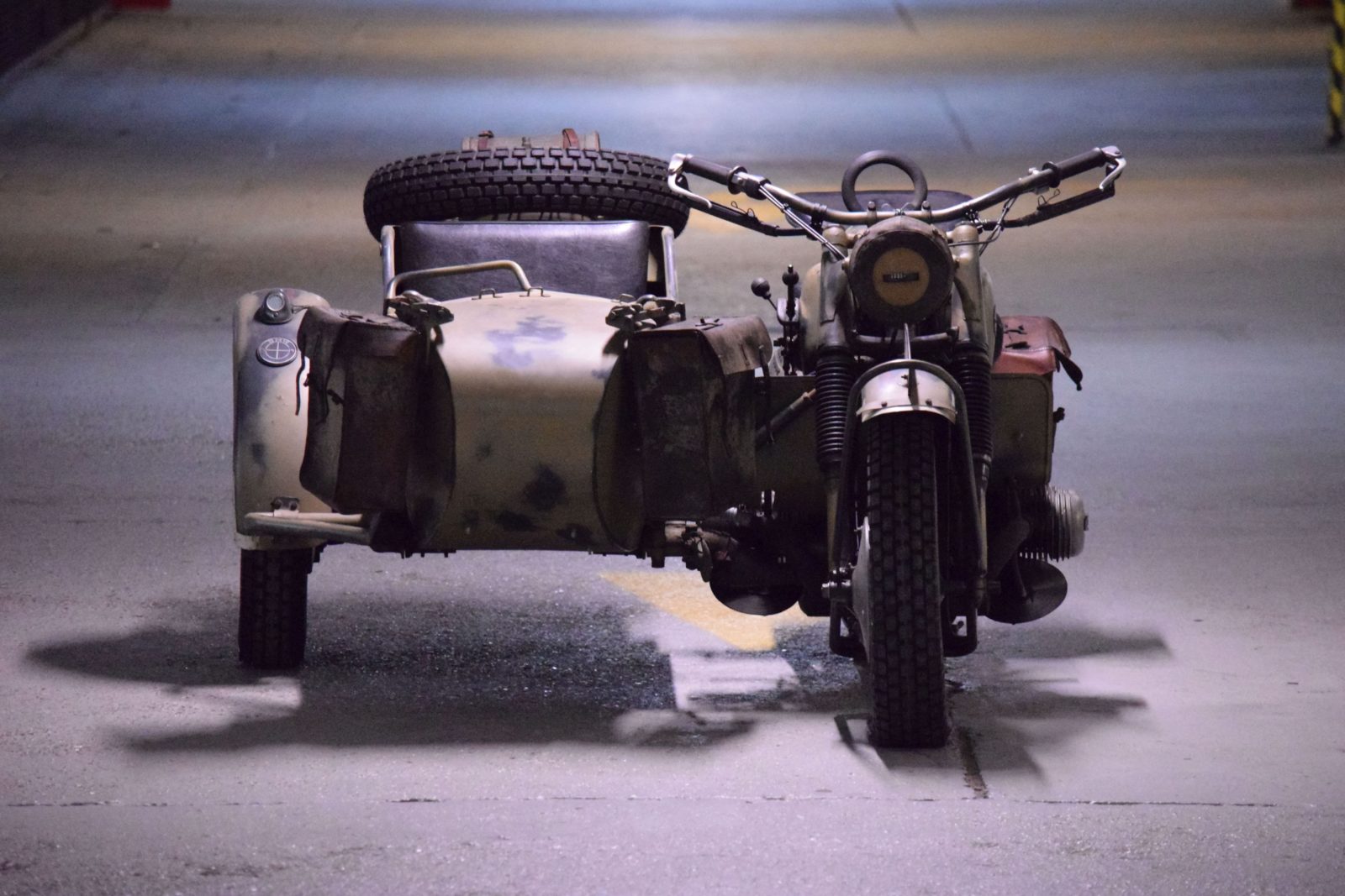 An Original WW2-Era 1943 BMW R75 With Sidecar