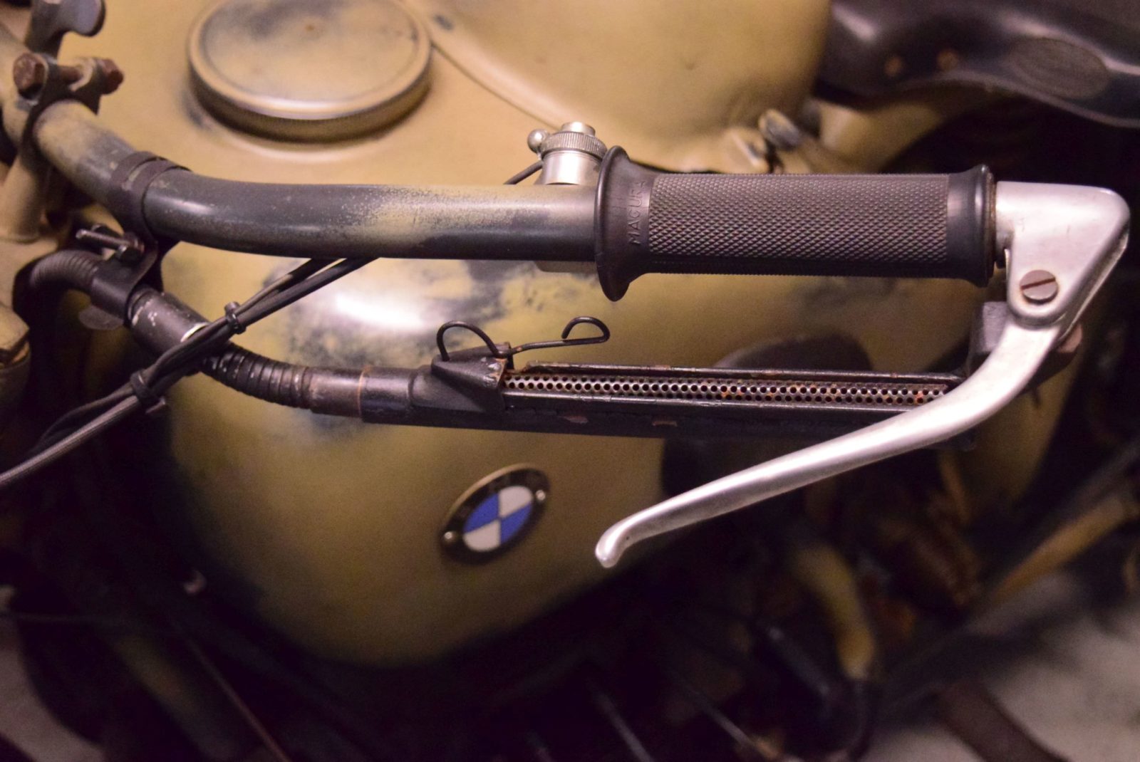 An Original WW2-Era 1943 BMW R75 With Sidecar