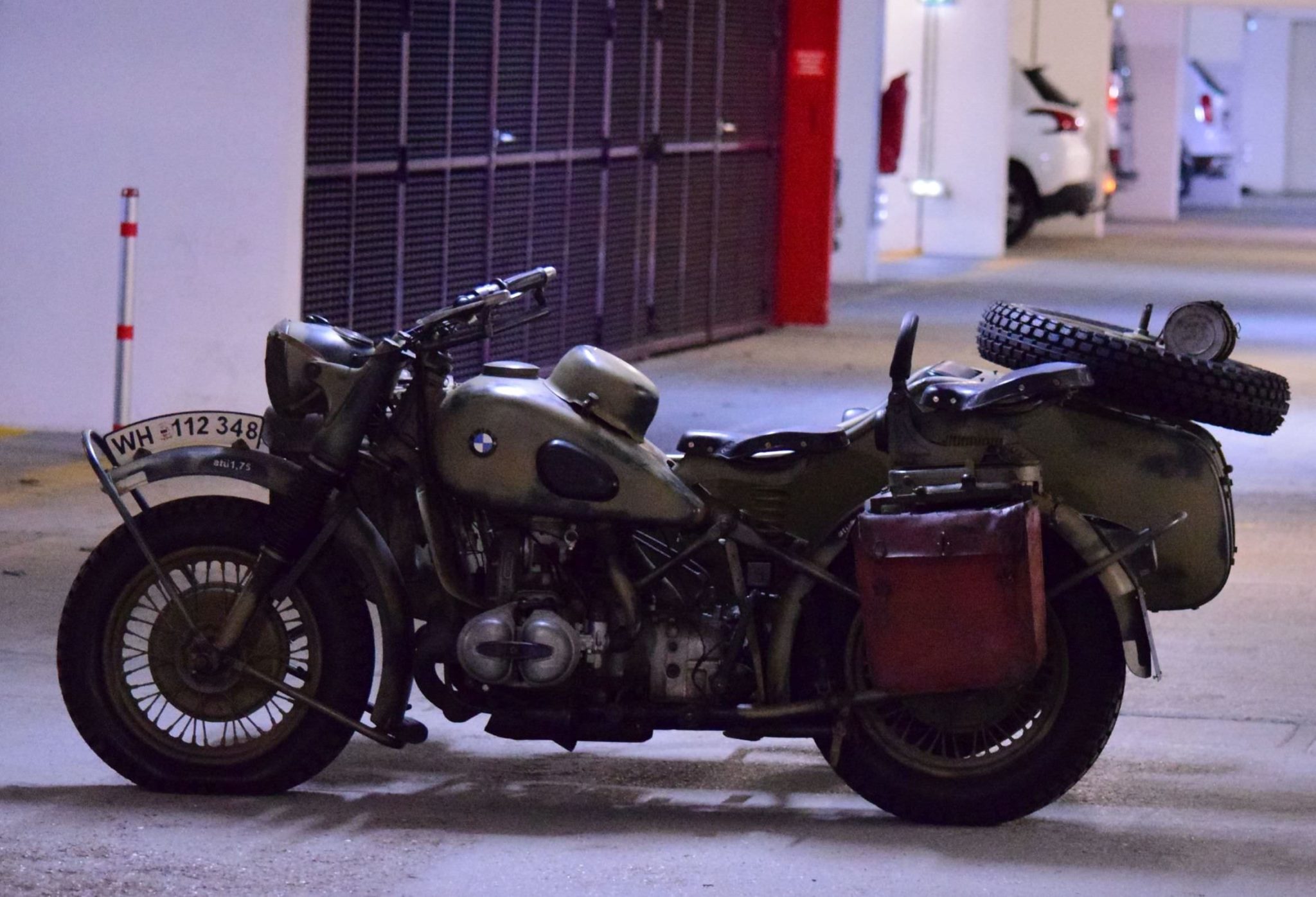 An Original WW2-Era 1943 BMW R75 With Sidecar
