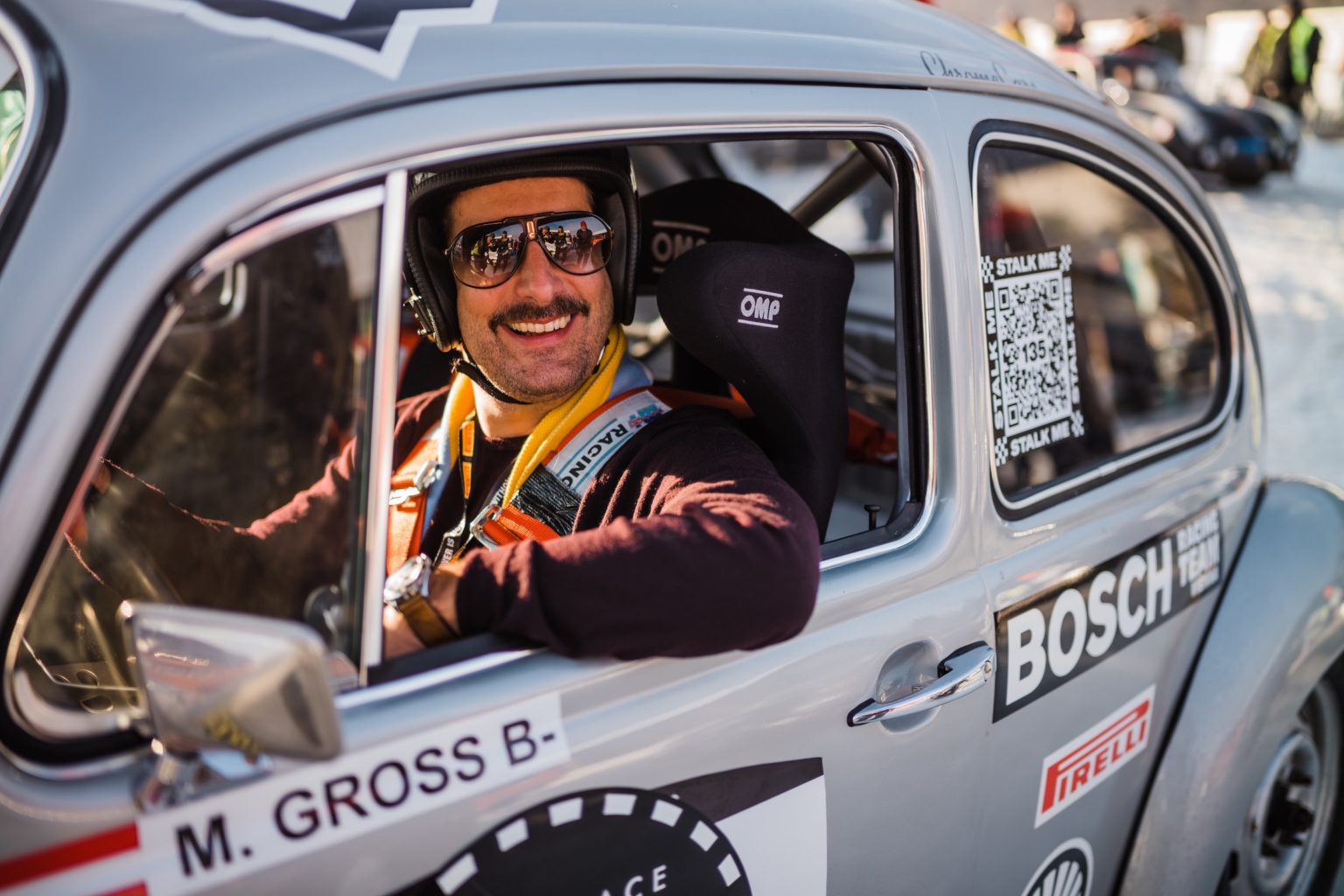 A Look At The Incredible GP Ice Race – Would You Ski Behind A Race Car?