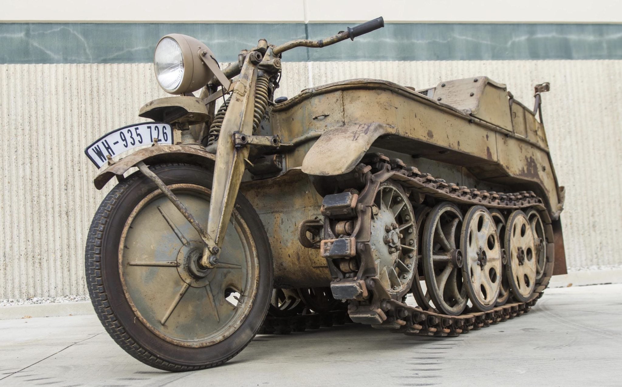 The Kettenkrad - NSU Sd. Kfz. 2 - Half Motorcycle, Half Tank, And ...