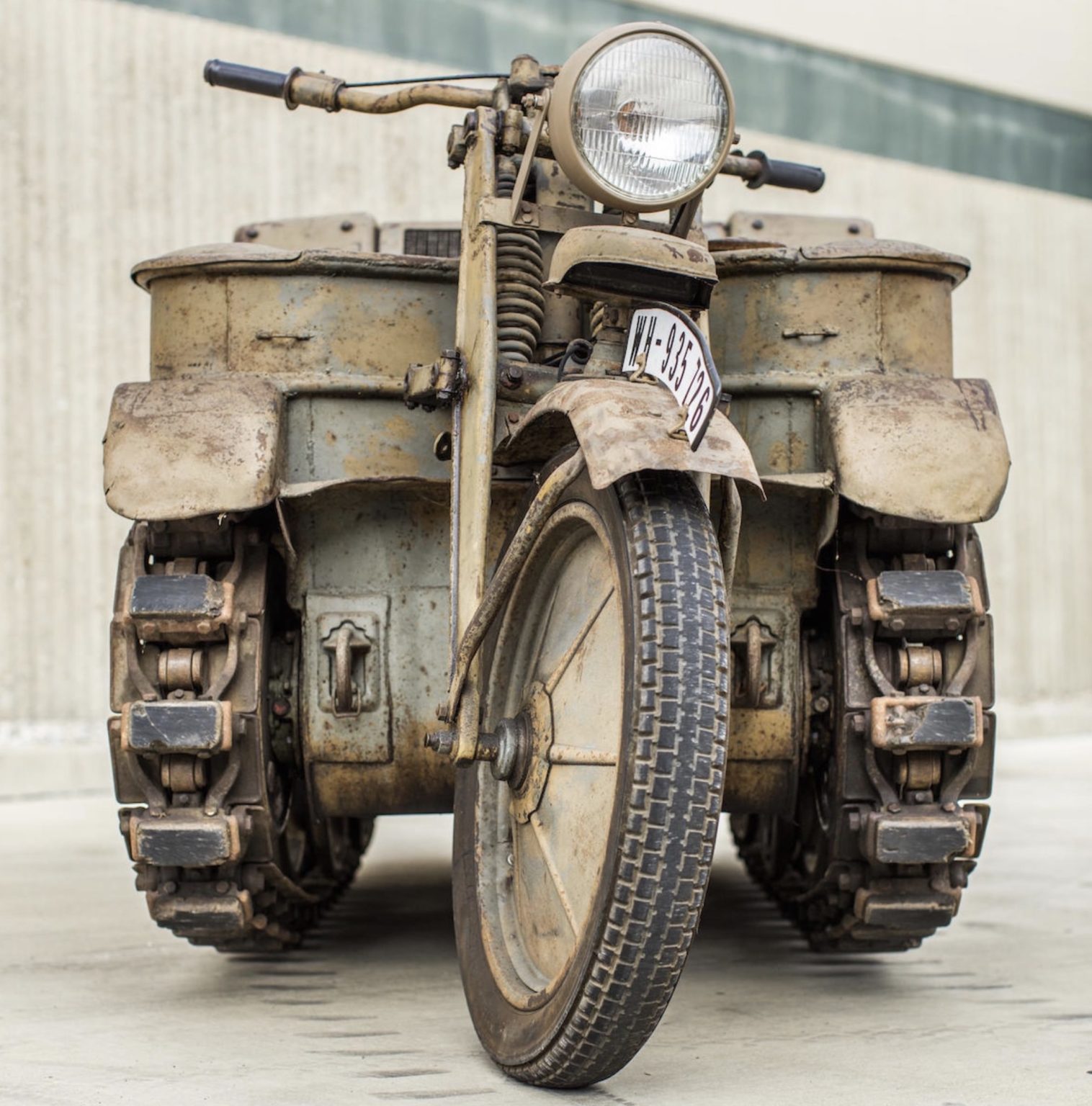 The Kettenkrad - NSU Sd. Kfz. 2 - Half Motorcycle, Half Tank, And ...