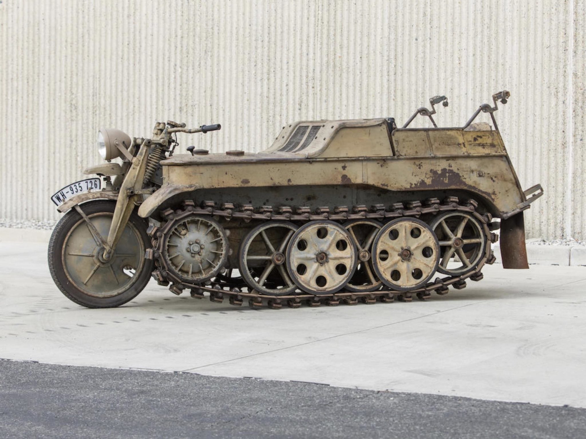 The Kettenkrad - NSU Sd. Kfz. 2 - Half Motorcycle, Half Tank, And ...