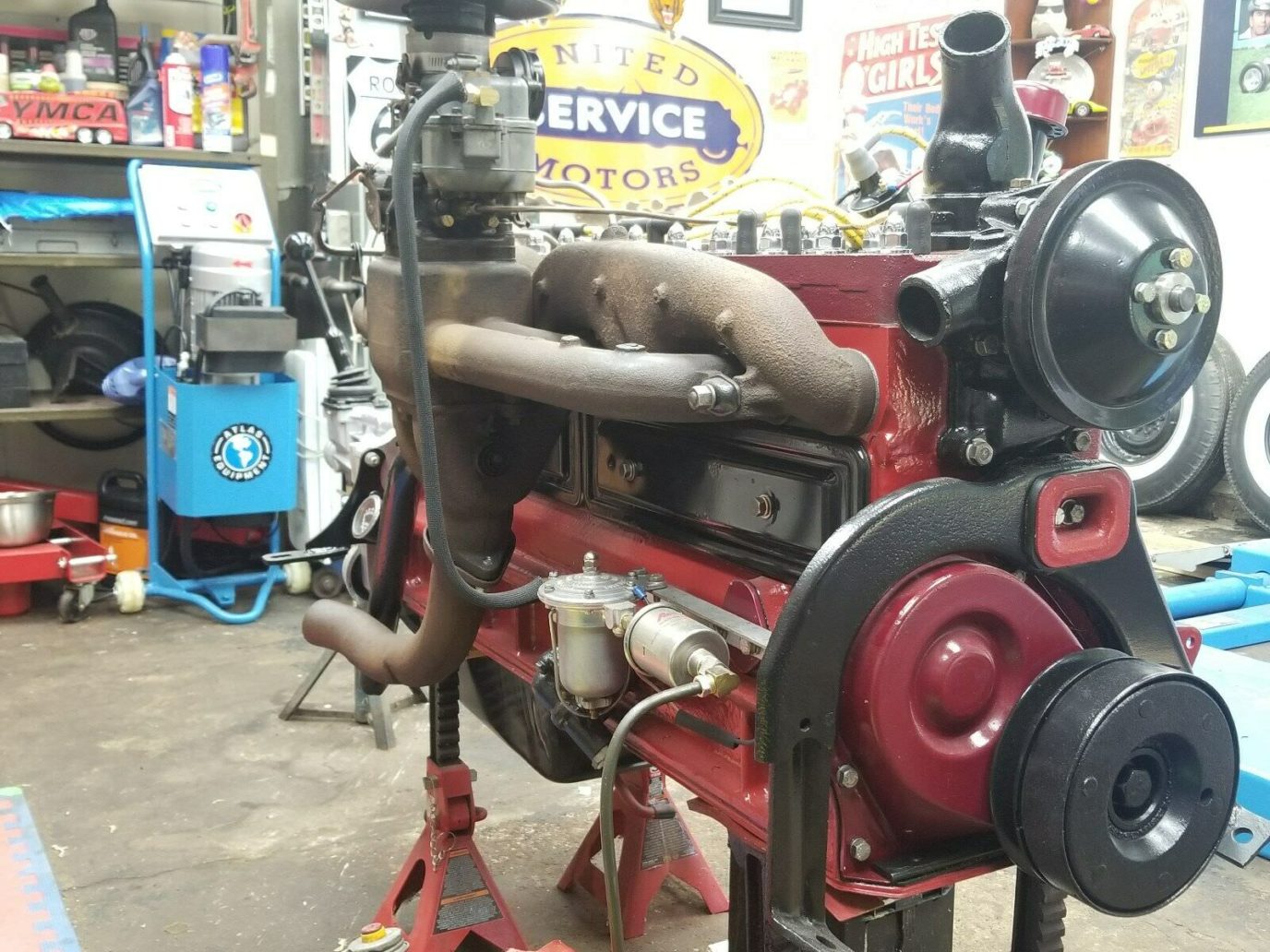 Rebuilt For A Race Car Project: There's A Packard Straight 8 Engine For ...