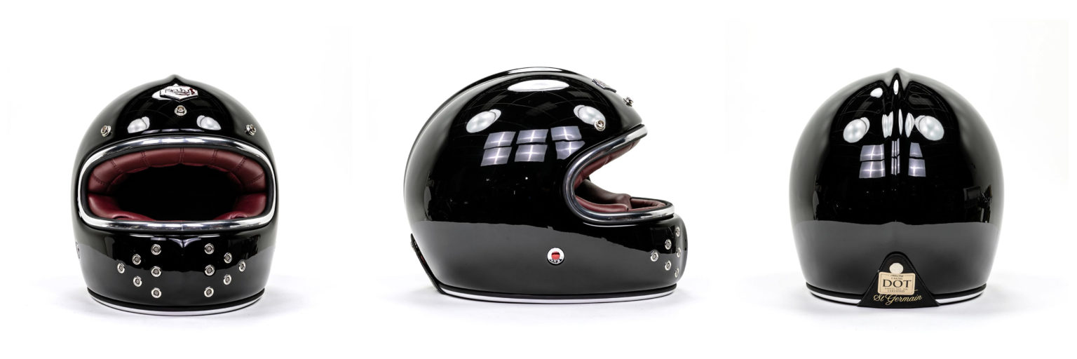 Ruby Castel St Germain Helmet - The World's Most Beautiful Motorcycle ...