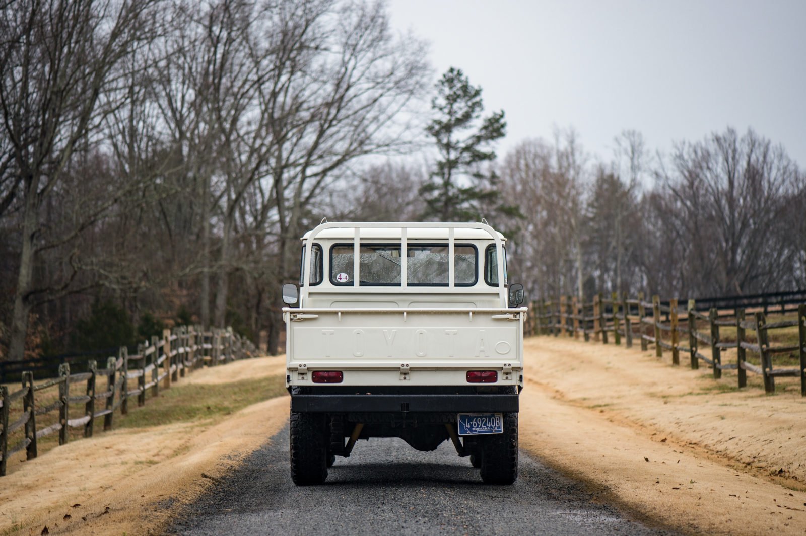 A Toyota FJ45 Land Cruiser With A 345 hp Corvette 5.7 Litre Ram Jet V8