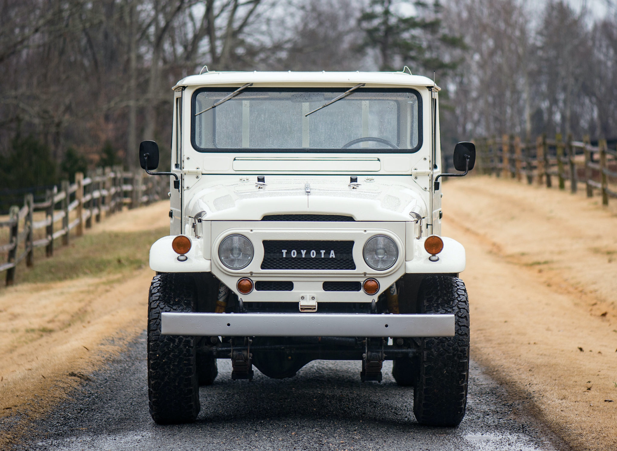 A Toyota FJ45 Land Cruiser With A 345 hp Corvette 5.7 Litre Ram Jet V8
