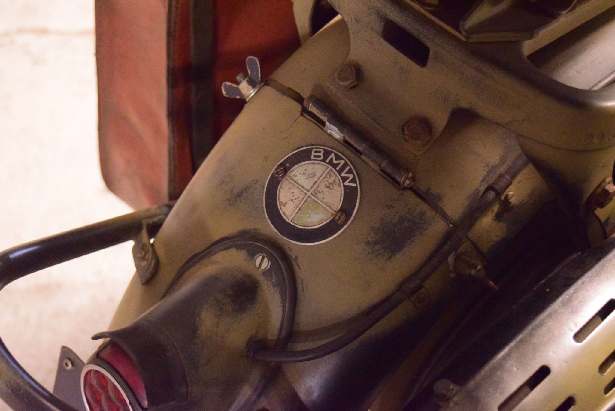 An Original WW2-Era 1943 BMW R75 With Sidecar