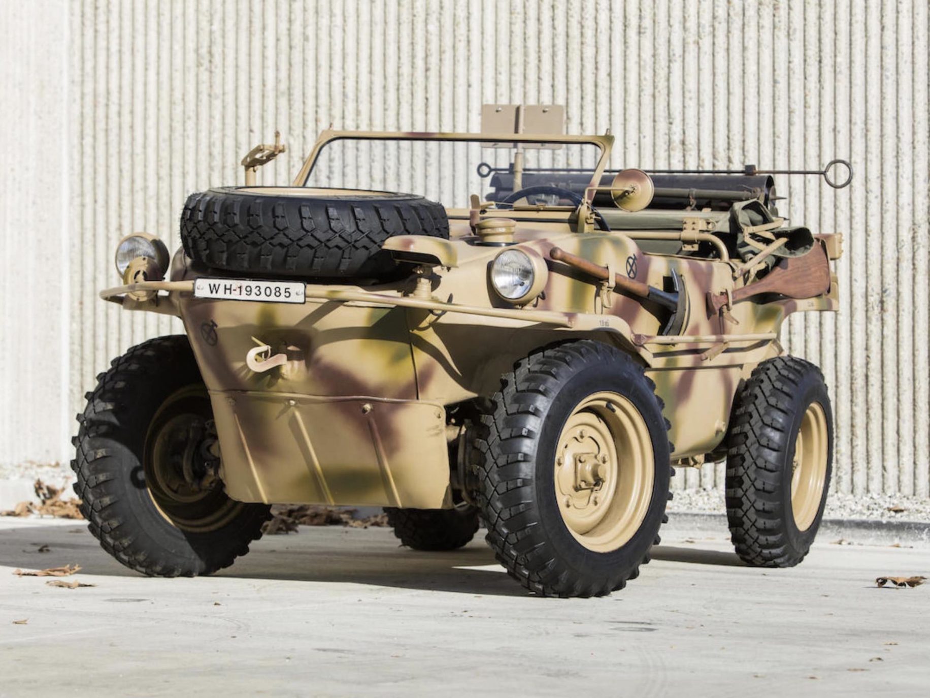 Volkswagen Type 166 Schwimmwagen - Erwin Komenda's Amphibious 4x4