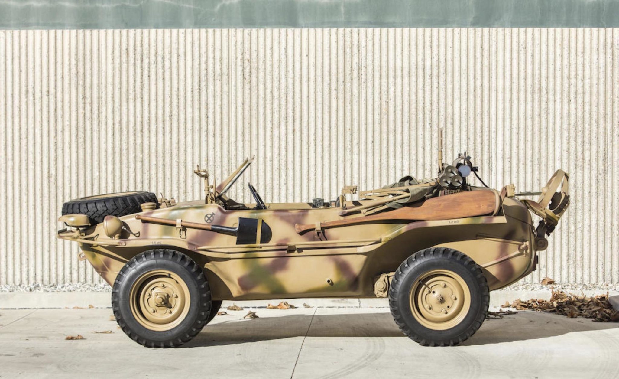 Volkswagen Type 166 Schwimmwagen - Erwin Komenda's Amphibious 4x4