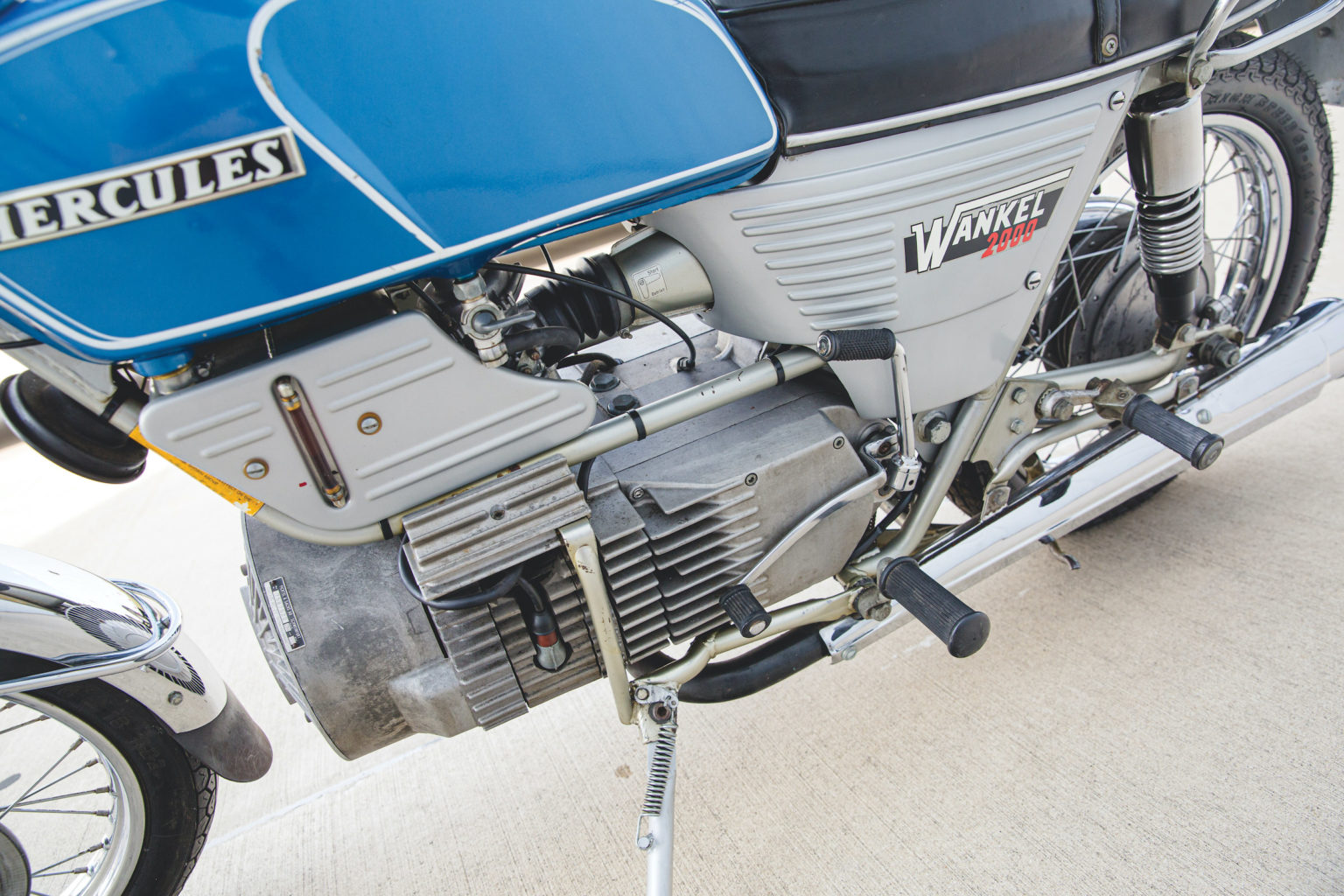 The Rare Hercules W2000 - A Production-Built Rotary Powered Motorcycle