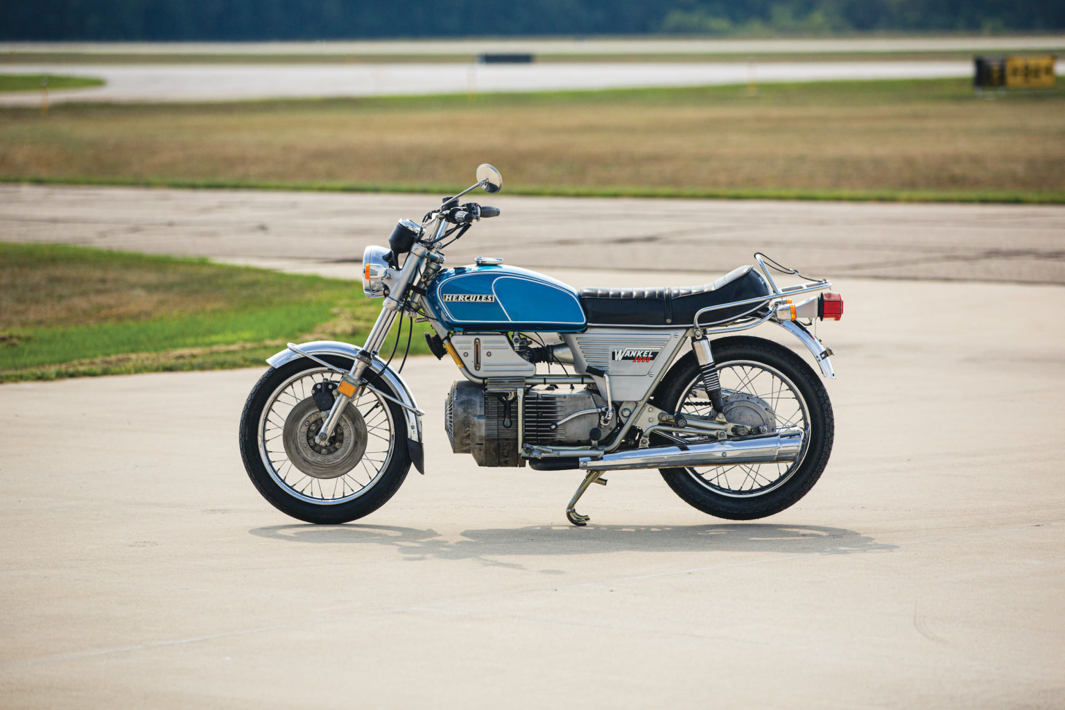 The Rare Hercules W2000 - A Production-Built Rotary Powered Motorcycle