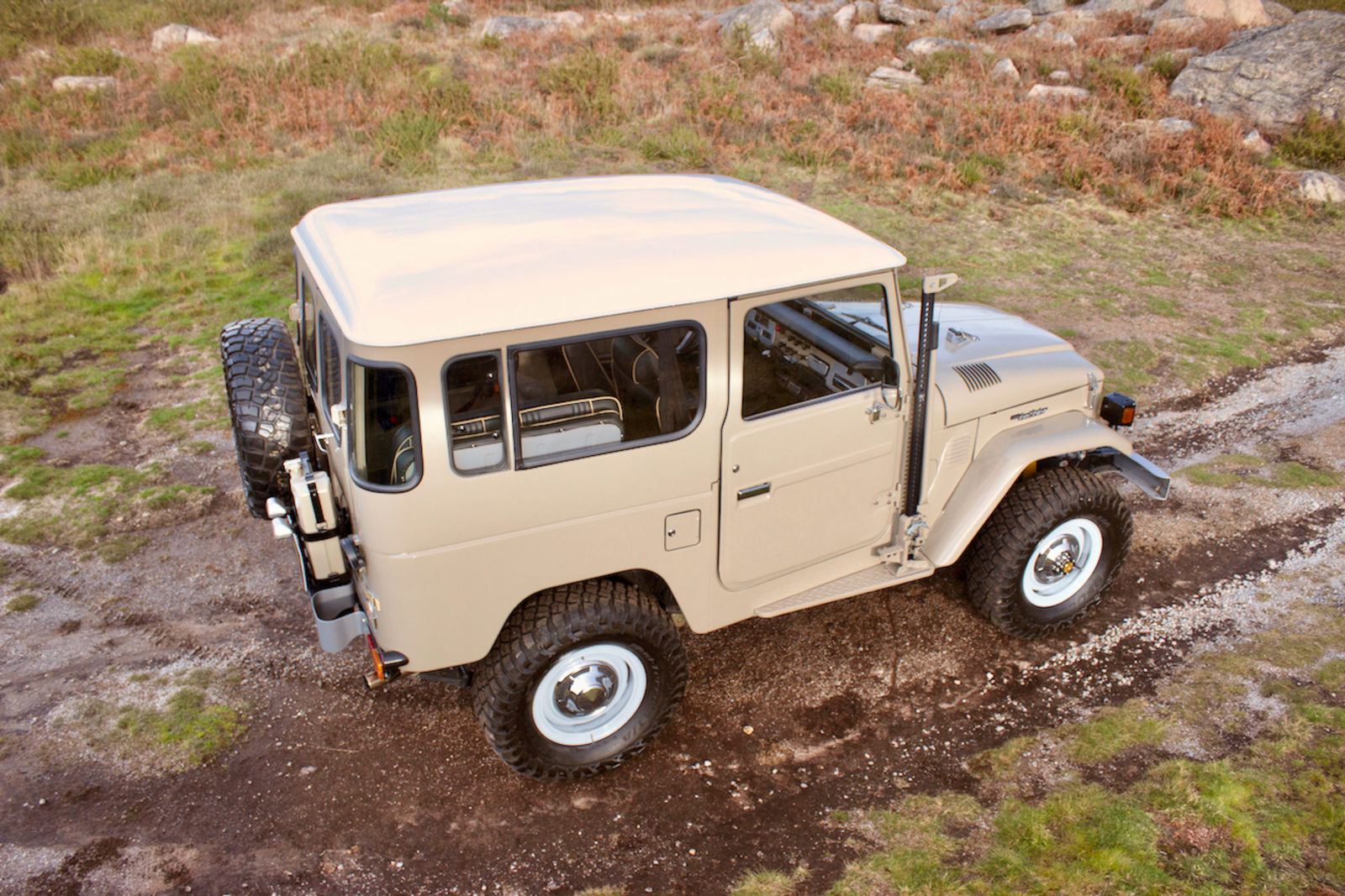 A Toyota Land Cruiser FJ40 With A GM 5.7L V8 Crate Engine