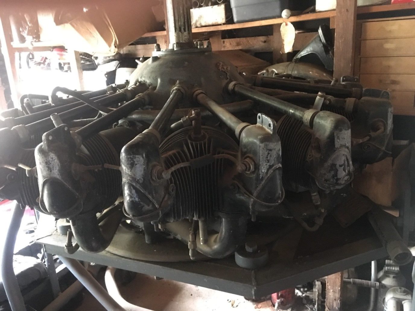There's A 450 hp R-985 Pratt & Whitney Radial Airplane Engine For Sale ...