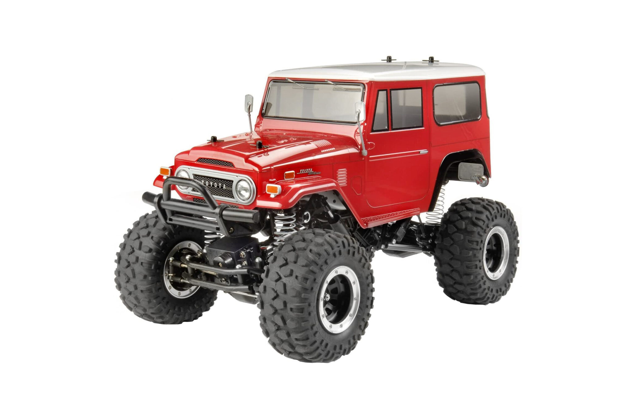 The Tamiya Toyota Land Cruiser 40 Rock Crawler - 1:10th Scale Kit Built R/C