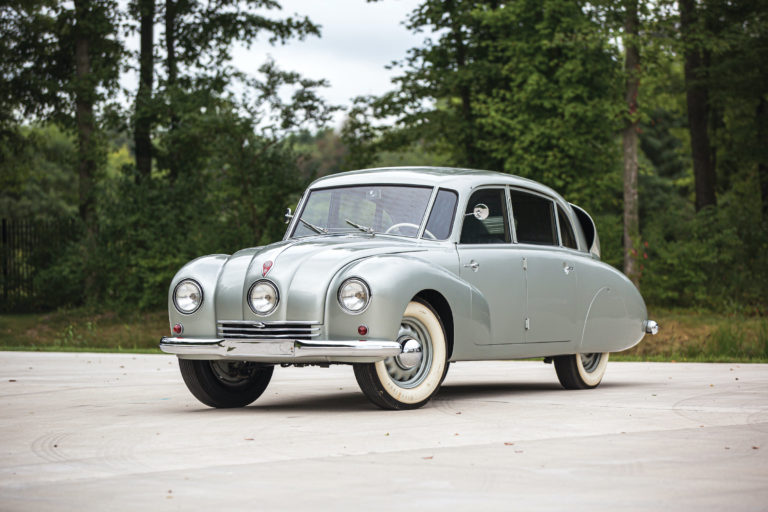 The Tatra T87 - Powered By A Rear-Mounted Air-Cooled V8 + 100 mph Capable
