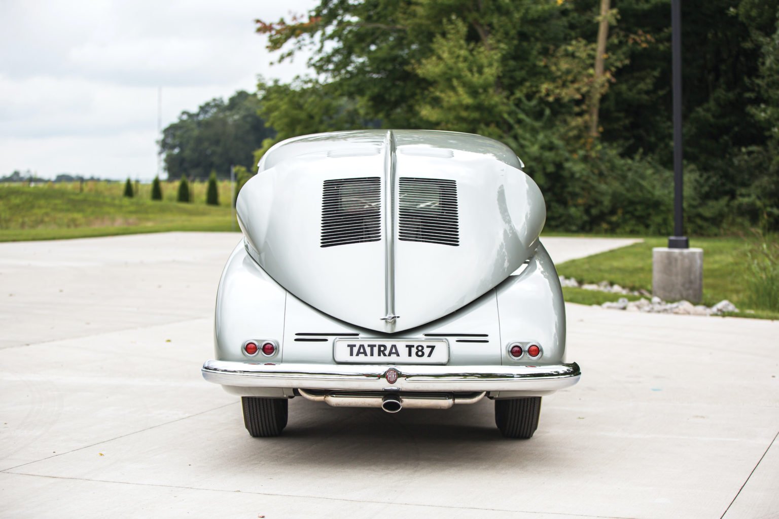The Tatra T87 - Powered By A Rear-Mounted Air-Cooled V8 + 100 mph Capable