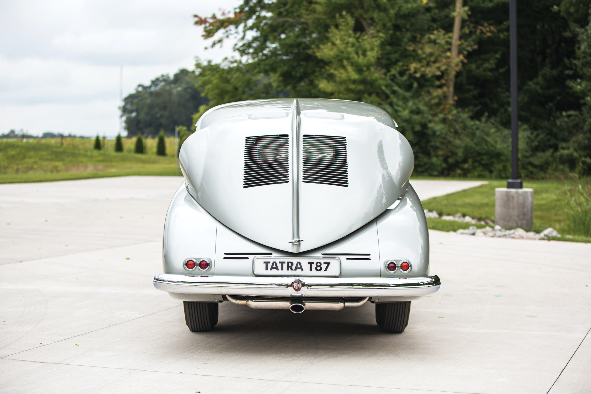 The Tatra T87 - Powered By A Rear-Mounted Air-Cooled V8 + 100 mph Capable