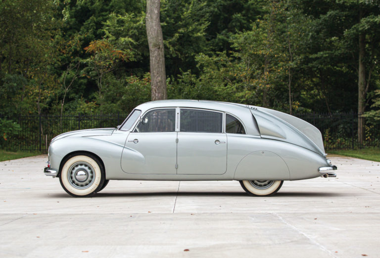 The Tatra T87 - Powered By A Rear-Mounted Air-Cooled V8 + 100 mph Capable