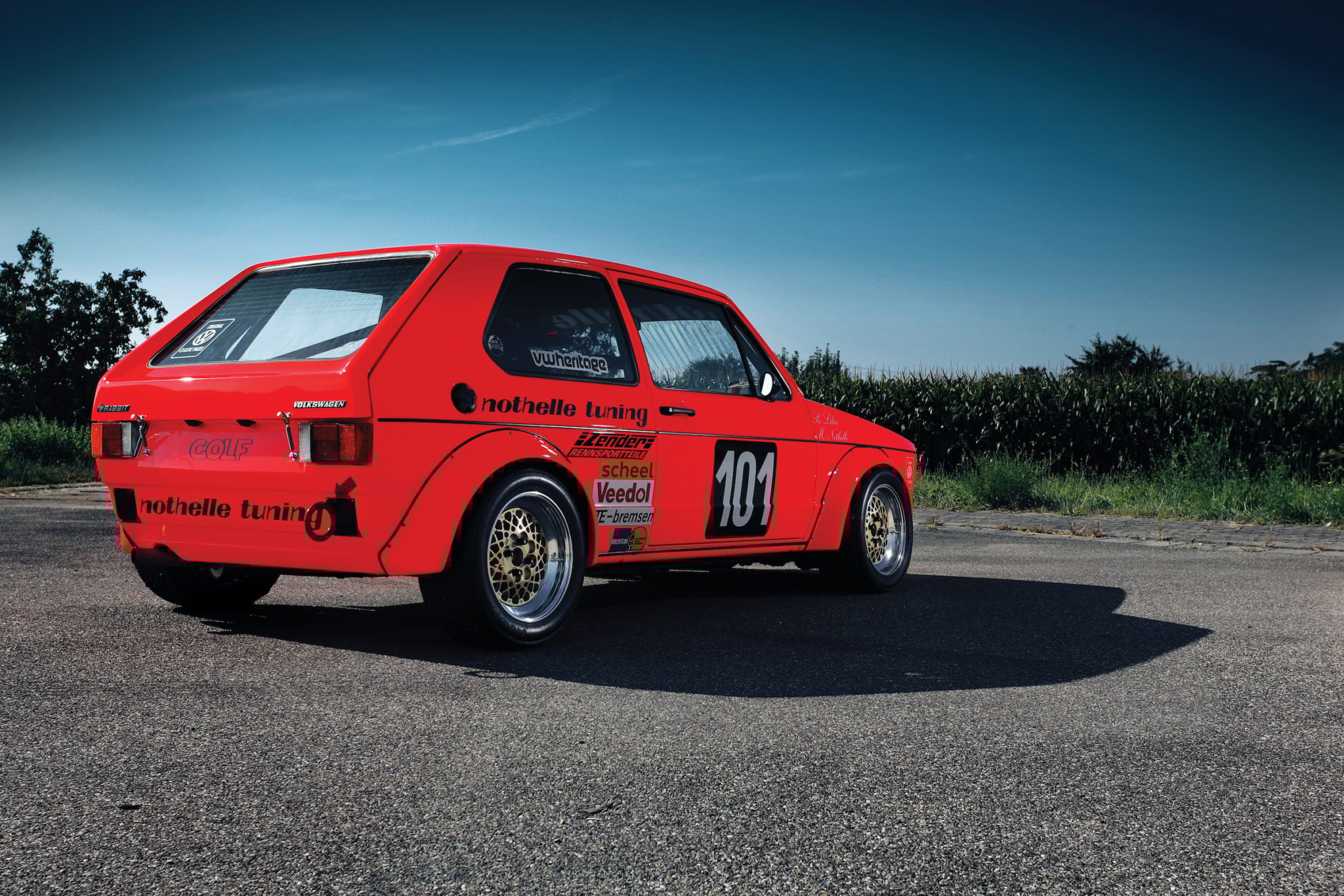 This Is The World's First Racing Golf - A 1975 Volkswagen Golf Mk 1 ...