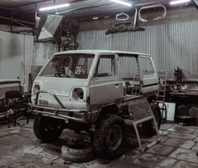 An Indian Post-Apocalyptic Battle Van By Holy Shift Garage