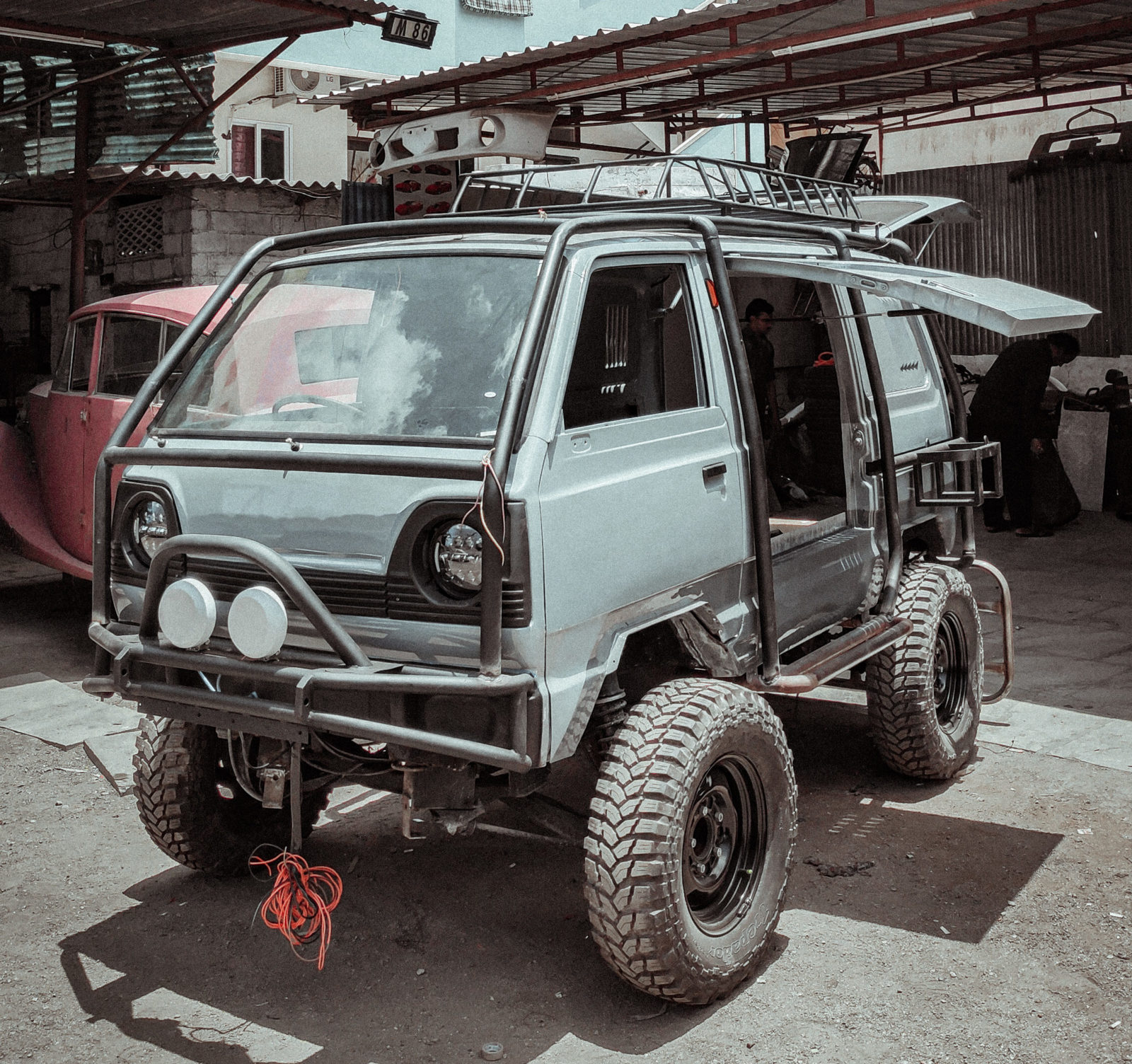 An Indian Post-Apocalyptic Battle Van By Holy Shift Garage