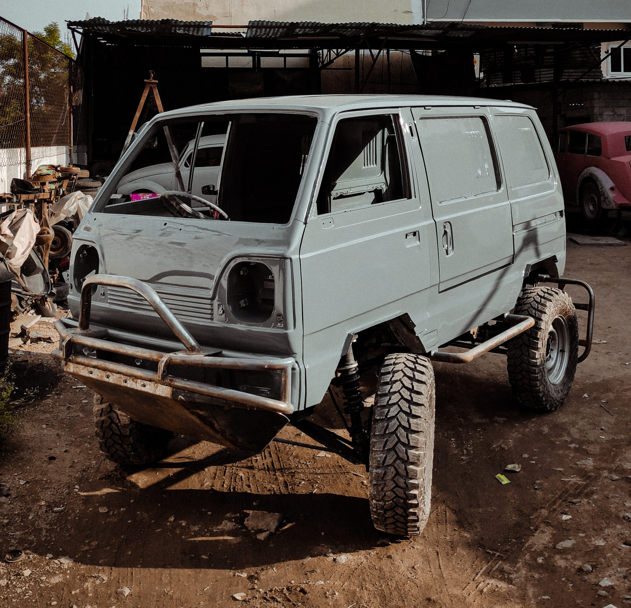 An Indian Post-Apocalyptic Battle Van By Holy Shift Garage