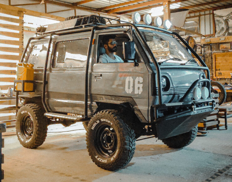 An Indian Post-Apocalyptic Battle Van By Holy Shift Garage