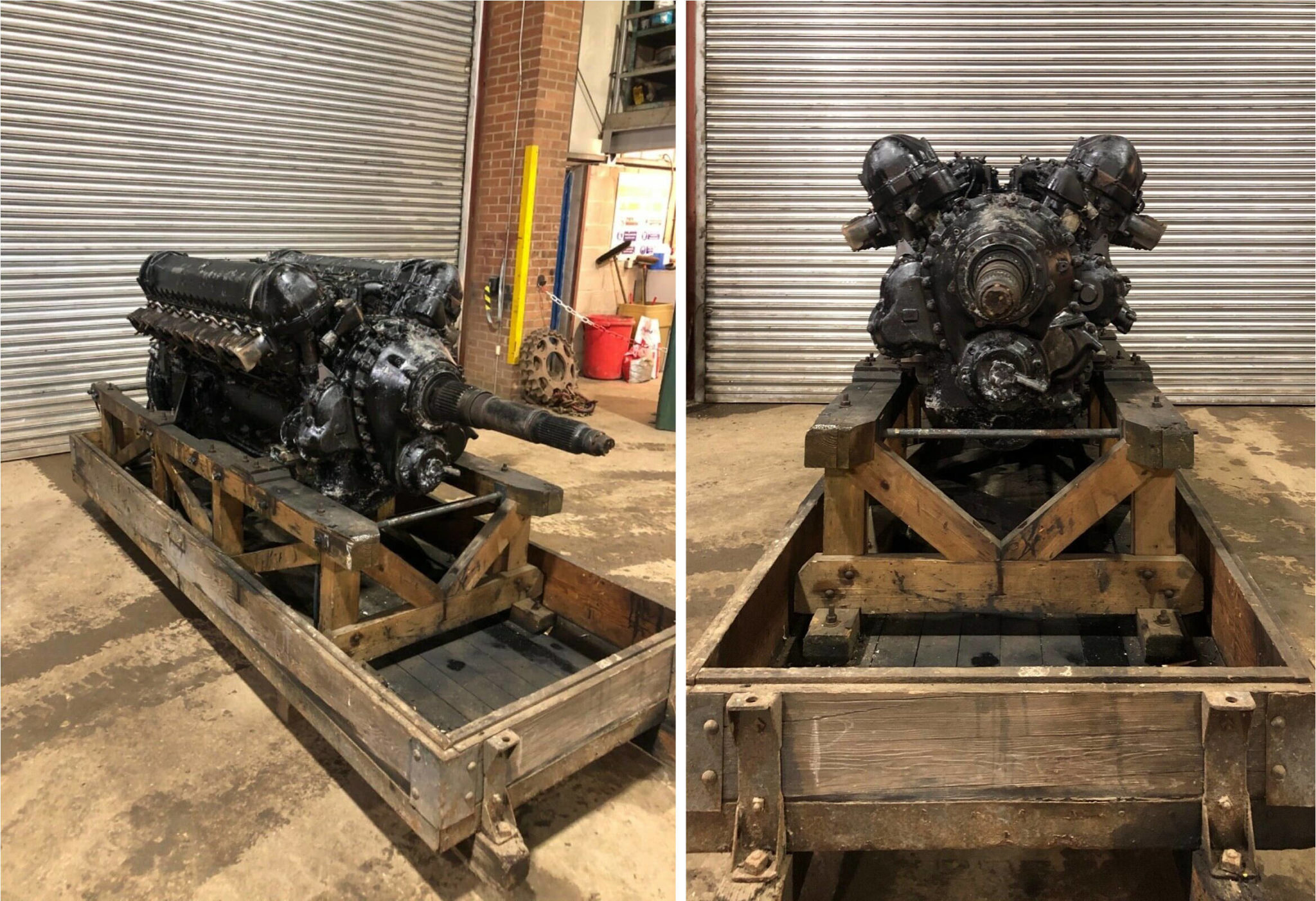 For Sale: A Supercharged 37 Litre Rolls-Royce Griffon V12 Aero Engine ...