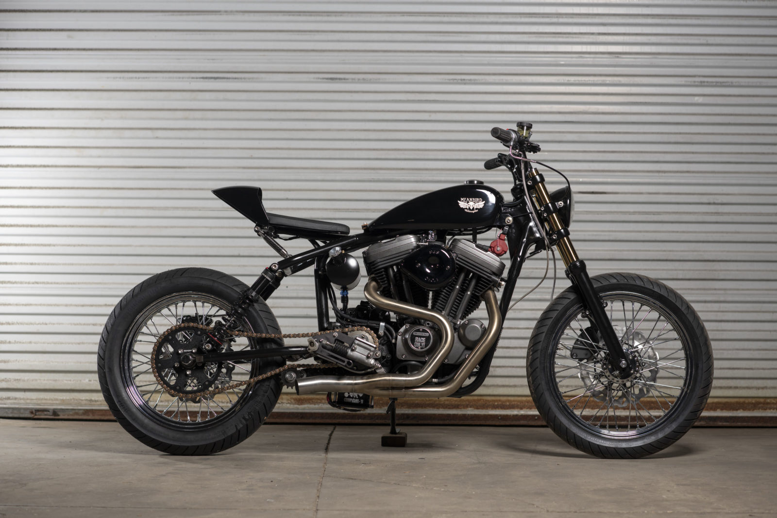 A Fire-Breathing Street Tracker by Dunworth_ + Mean Bird Motorcycles