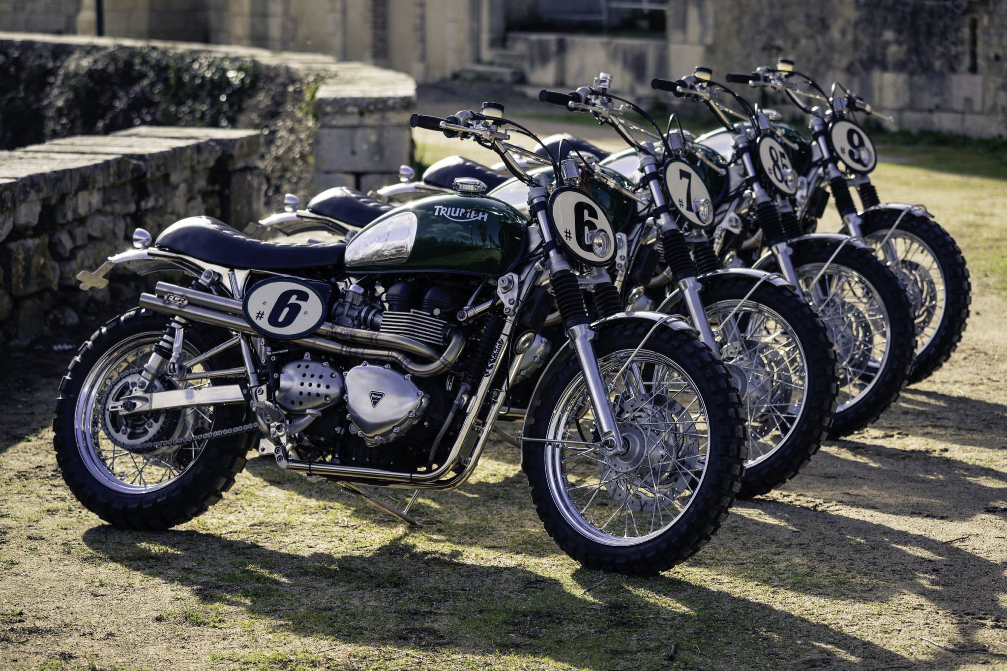 The Green Legend - An FCR Custom Triumph In The Spirit Of Steve McQueen