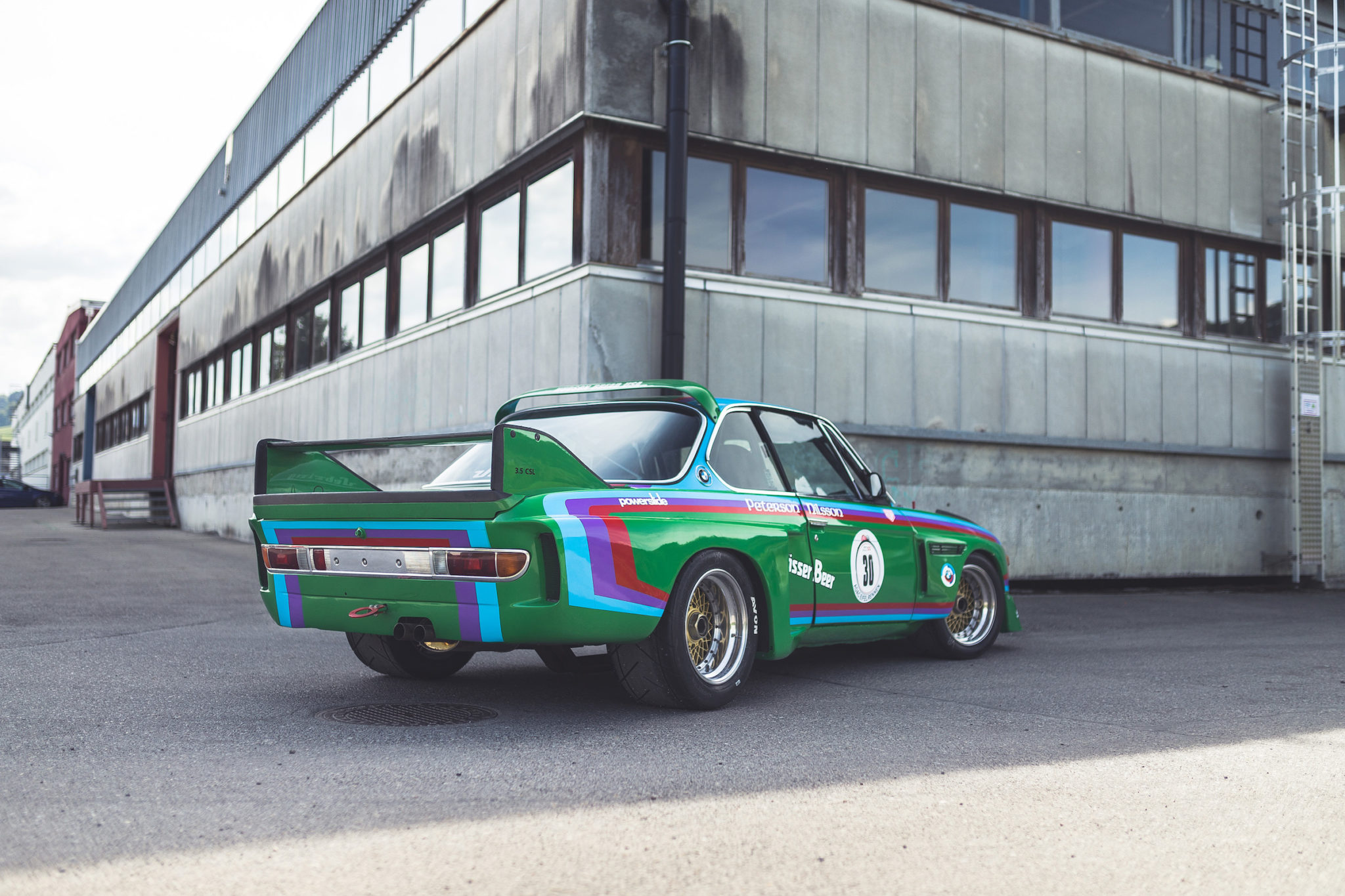 This BMW CSL Was An 800HP Experimental Race Car Driven By Ronnie Peterson