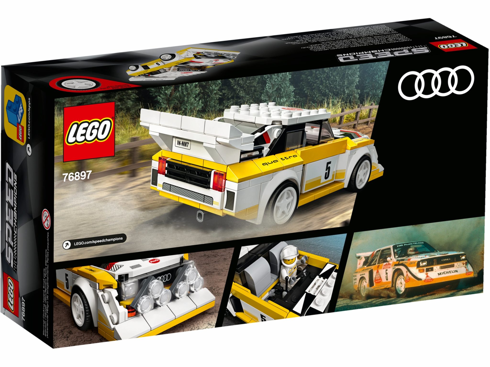 Lego Speed Champions: The 1985 Audi Sport quattro S1