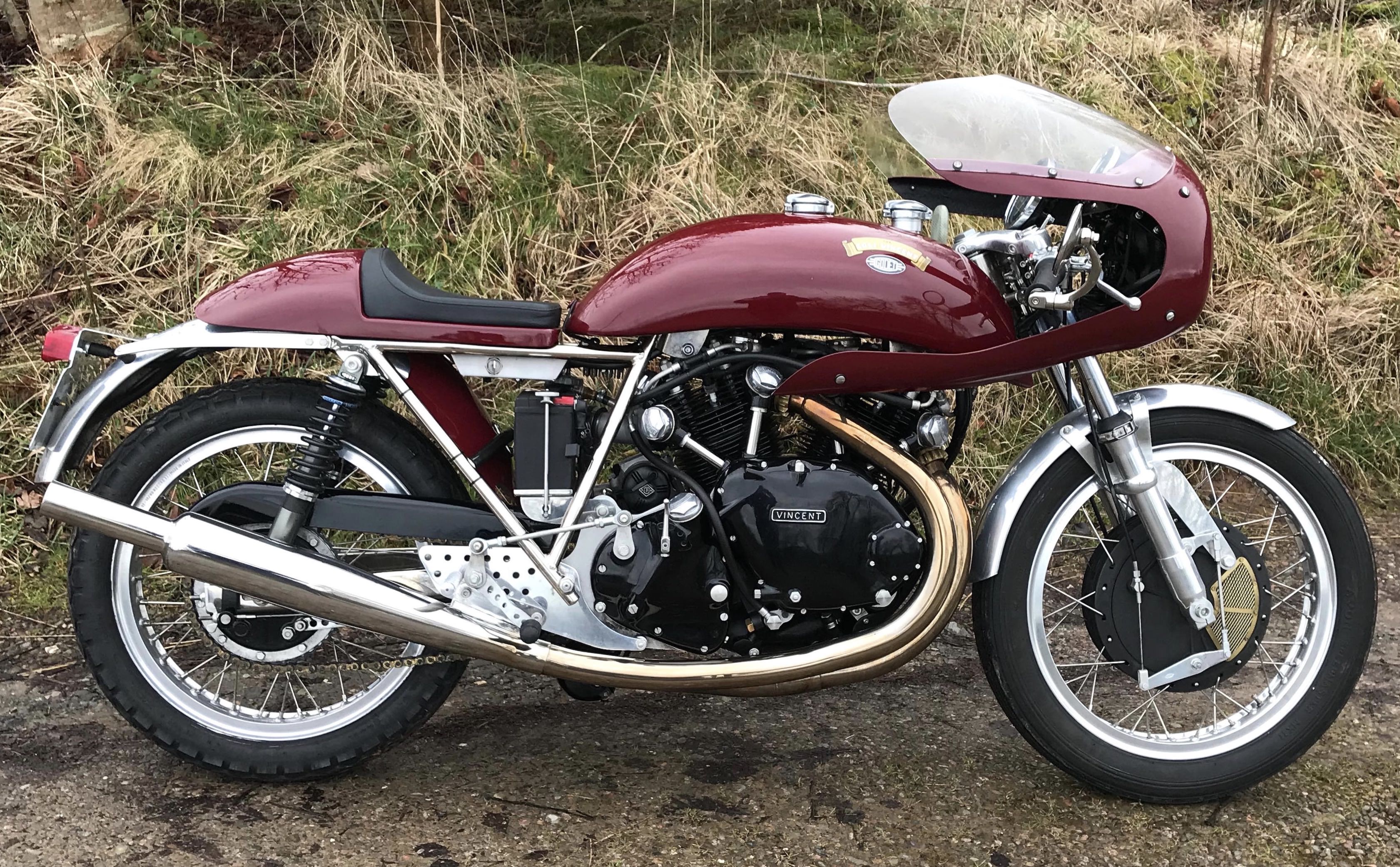 SILODROME — A 1.3 Litre Egli Vincent Racer - A Custom British...