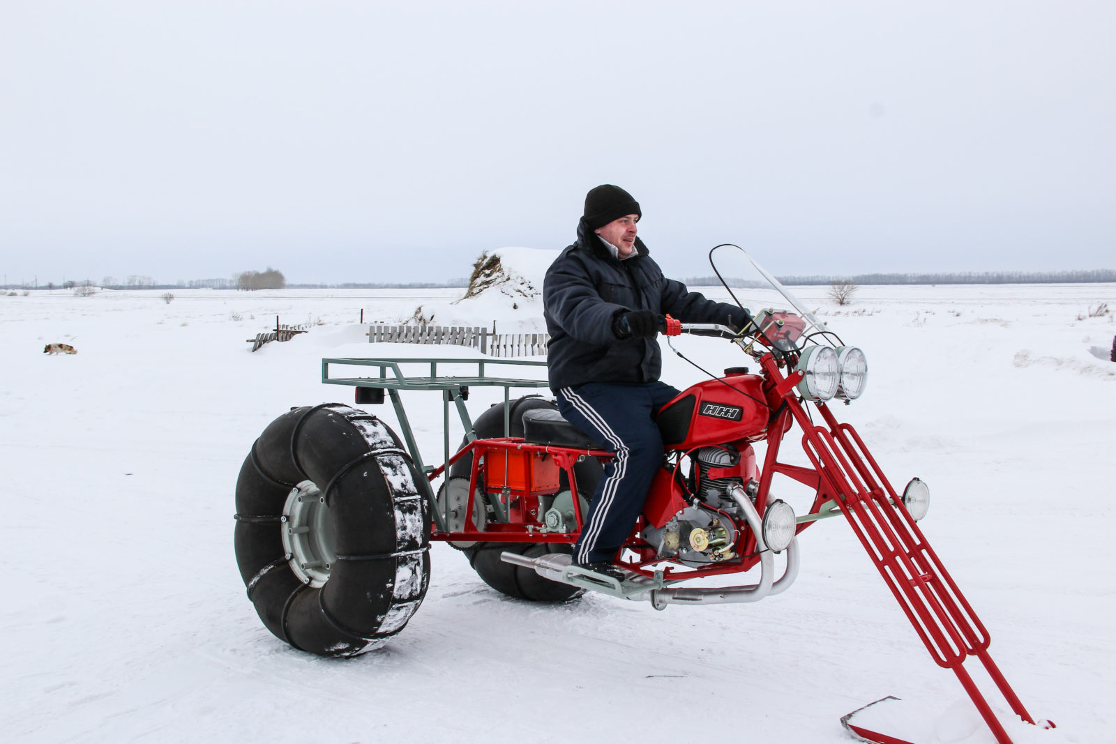 Roman's Siberian Monster Trike - A Russian Snow Weapon