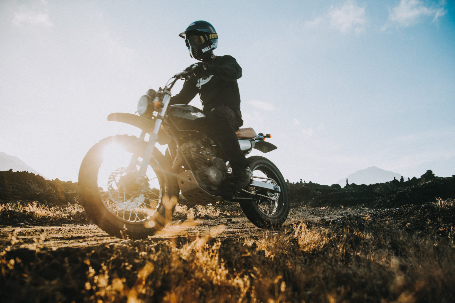 A Custom Yamaha Scorpio 225 by Backyard Customs in Bali