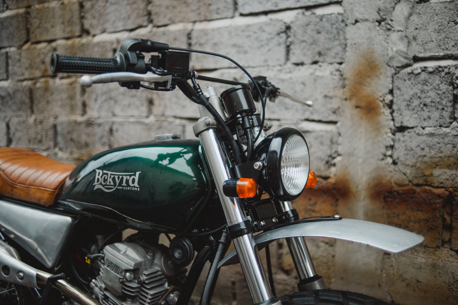 A Custom Yamaha Scorpio 225 by Backyard Customs in Bali