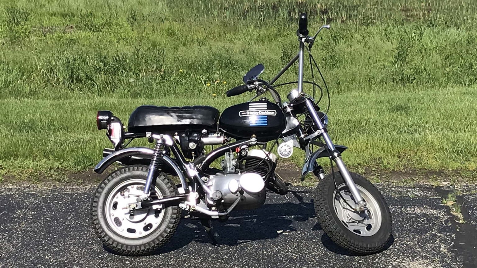 "The Shortster" Harley-Davidson X-90 - An Unusual Two-Stroke Minibike