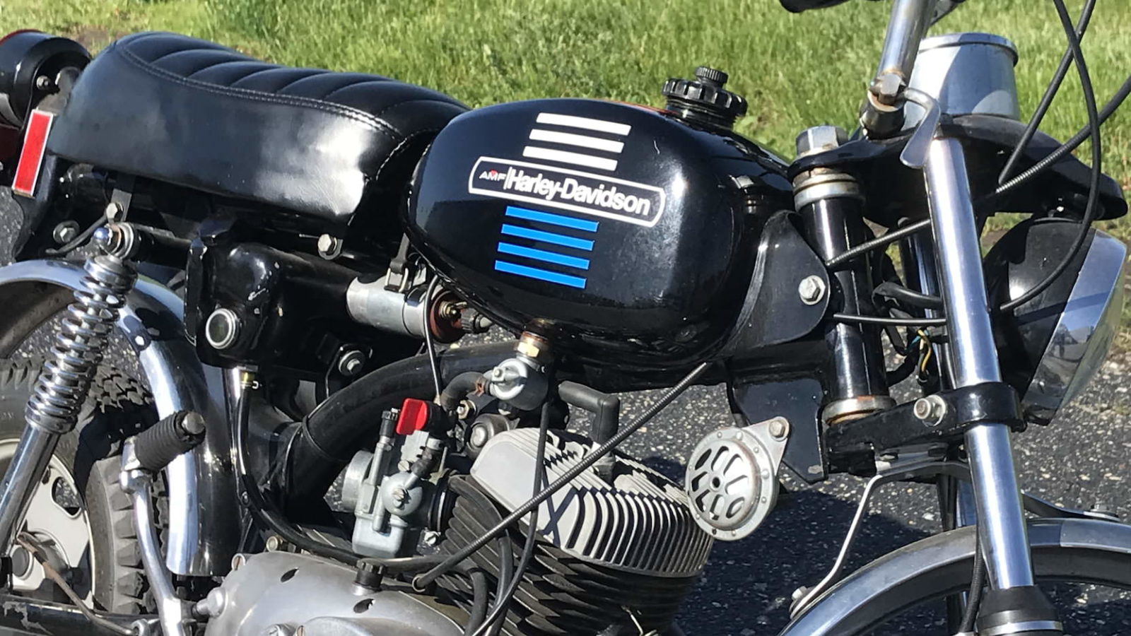 "The Shortster" Harley-Davidson X-90 - An Unusual Two-Stroke Minibike