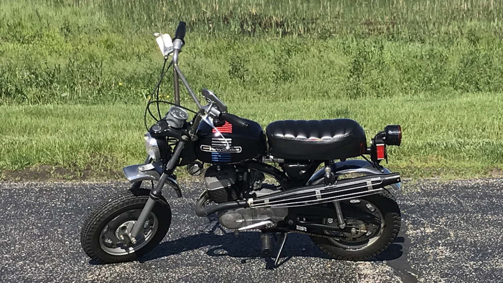 "The Shortster" Harley-Davidson X-90 - An Unusual Two-Stroke Minibike