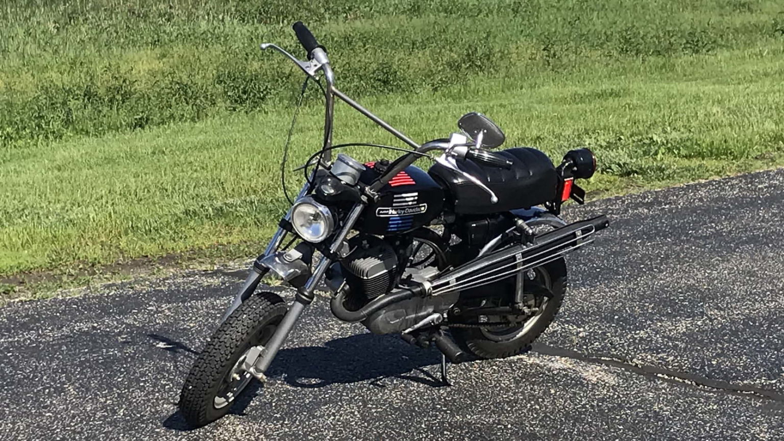 "The Shortster" Harley-Davidson X-90 - An Unusual Two-Stroke Minibike